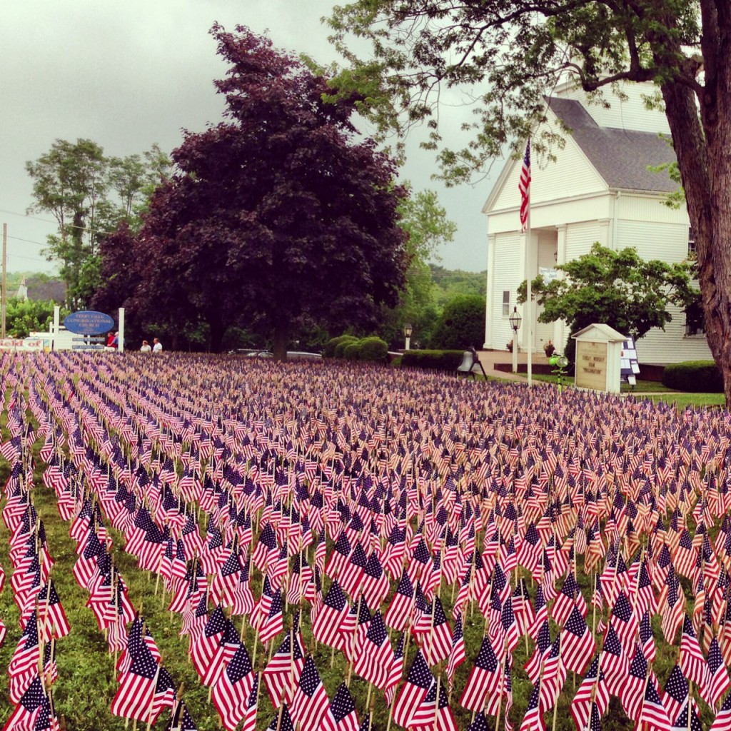 Field of Flags – Terryville Congregational Church, UCC